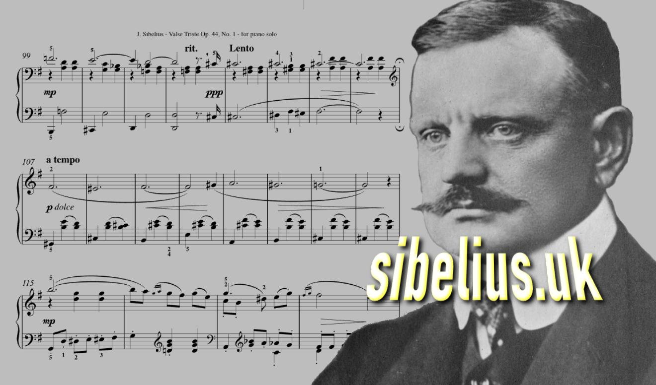 Sibelius Notation Software ♪ Jean Sibelius, The Finnish Composer
